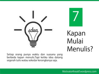 Menulis dan membuat buku kreatif ala guru go blog unj | PPT