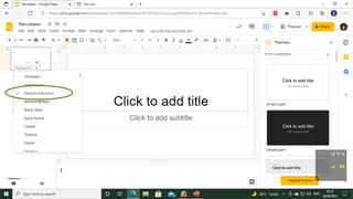 Cara Mengetik Dengan Suara Atau Voice Typing Di Google Docs Pptx