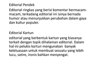 Menulis editorial&kolom opini | PPTX