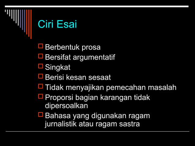Pengertian Menulis Esai Ilmiah Remaja Kita | PPT