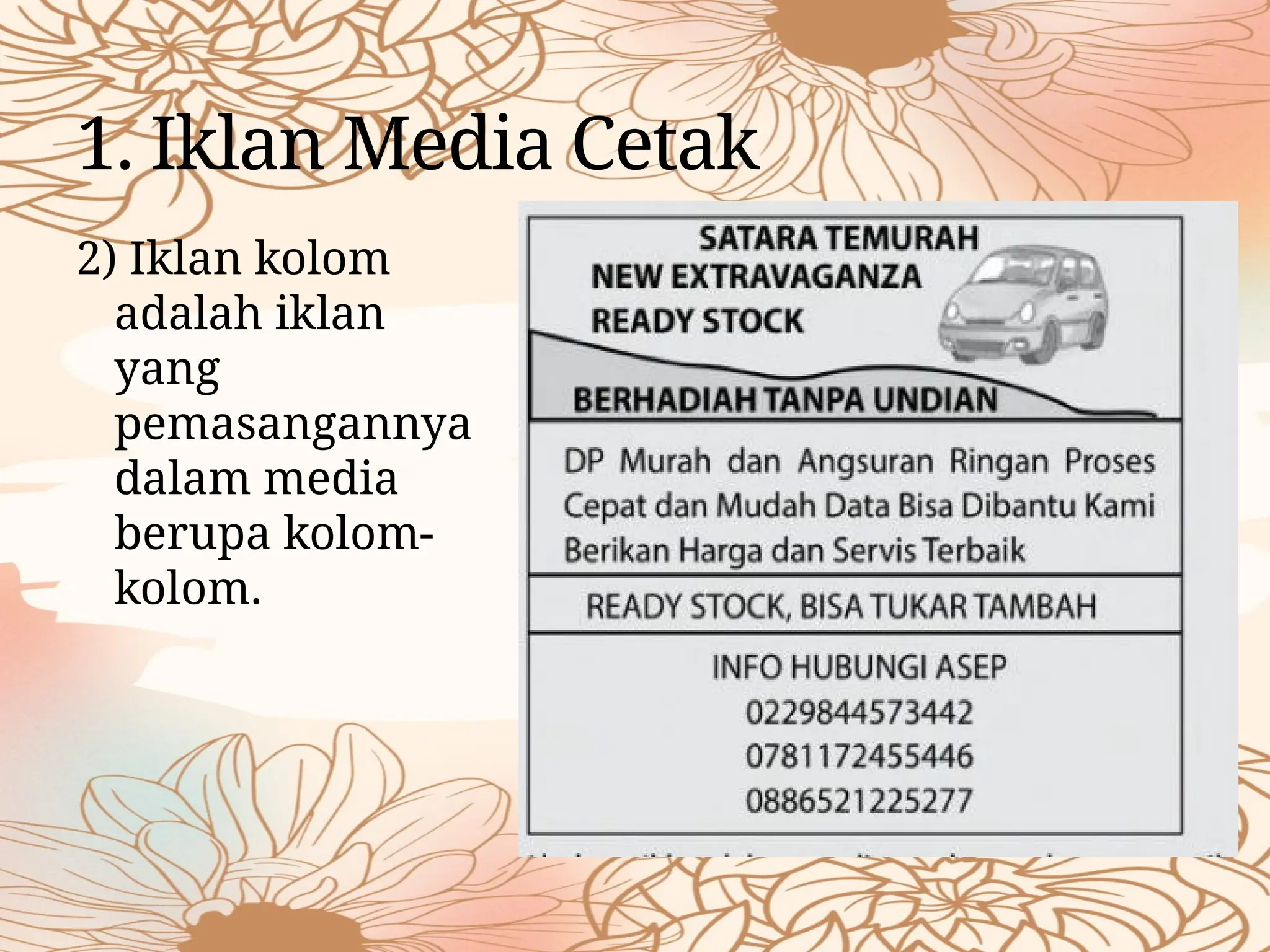 TATACARA BAGAIMANA MENULIS IKLAN DENGAN BENAR | PPTX