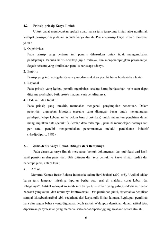 Menulis Karya Ilmiah | PDF