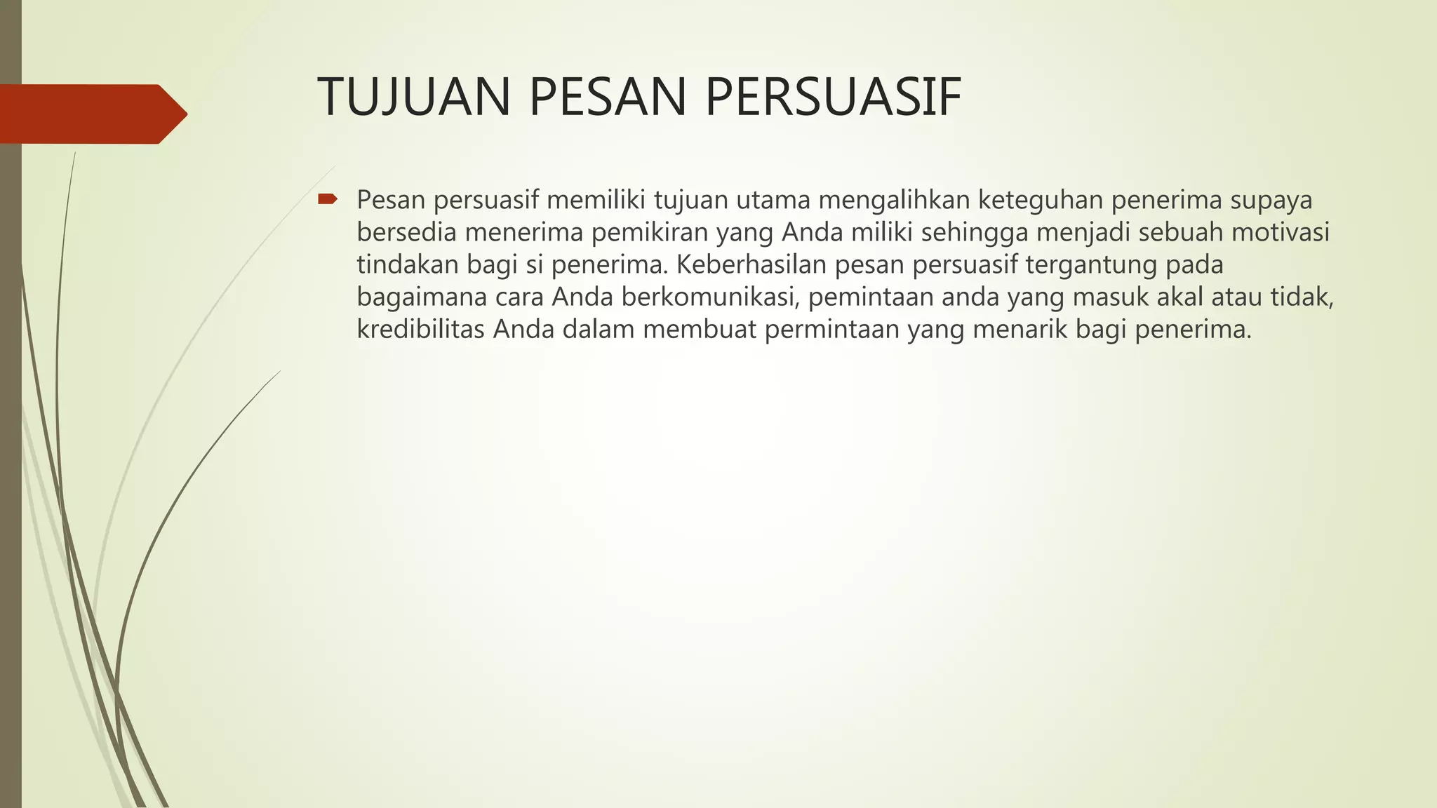 Menulis pesan persuasif & pesan negatif | PPTX