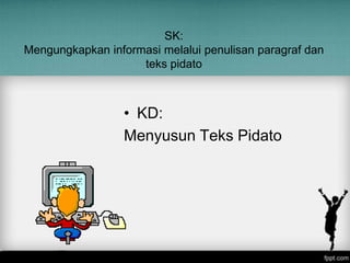 Menulis pidato | PPTX