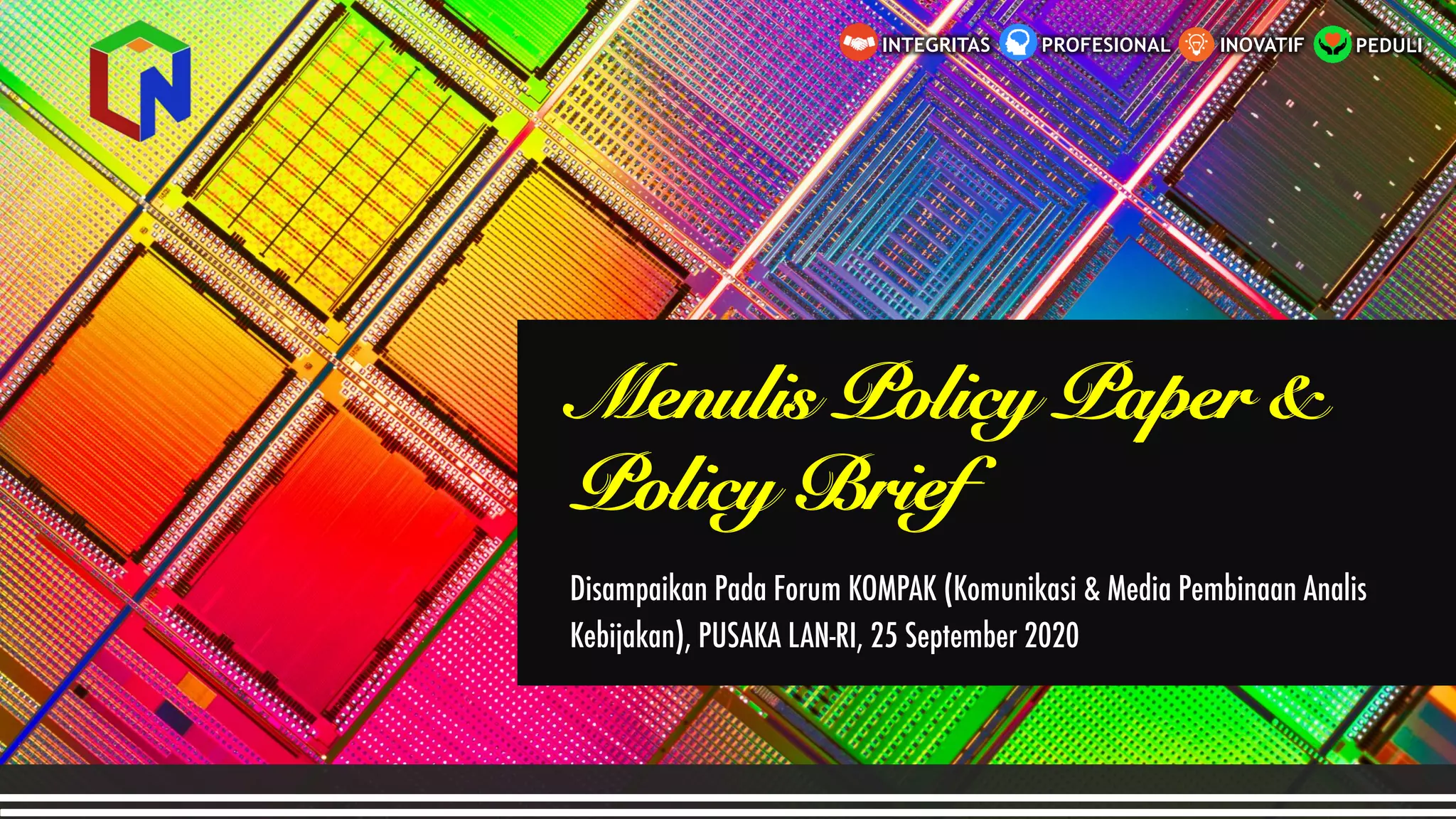 Menulis Policy Paper dan Policy Brief | PDF