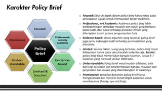 Menulis Policy Paper dan Policy Brief | PDF