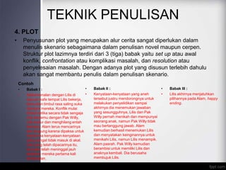 Menulis scenario | PPT
