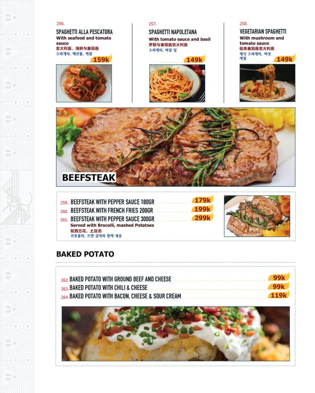 Menu Lua Dai Viet Restaurant update 01-2023 | PDF