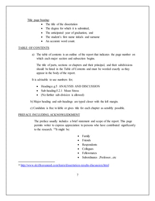 Research Report Writing | PDF