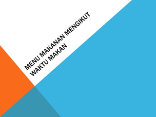 Menu makanan | PPTX