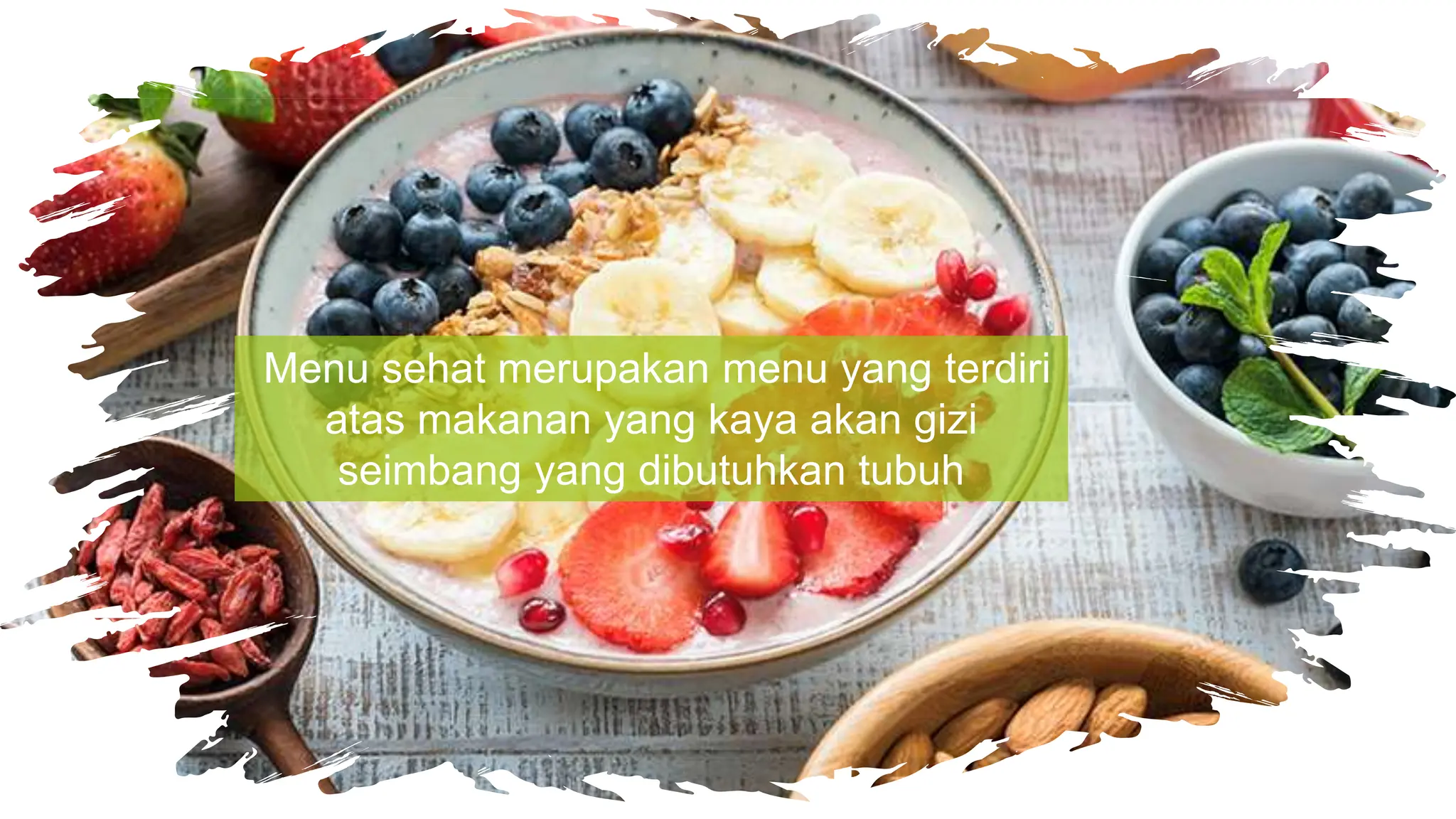 Menu Makanan Sehat yang baik untuk manusia. Hajjatun.pptx
