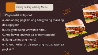Menu ng Pagkain-Teknikal-Bokasyunal.pptx