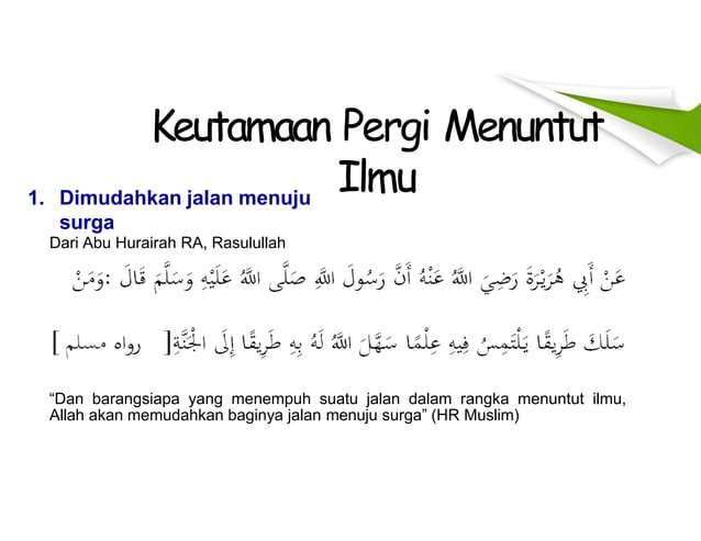 menuntut ilmu dalam pandangan islam.pptx