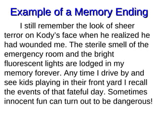 Take Away Endings | PPT