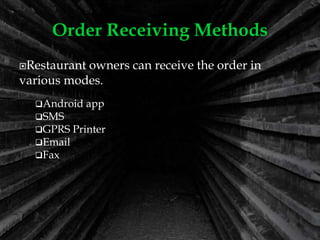 Menu Order App – Restaurant food ordering system | Restaurant Online ...