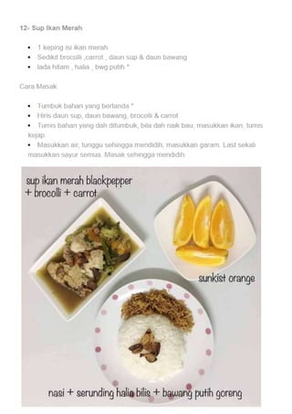 Menu pantang | DOCX