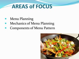 Menu planning | PPTX