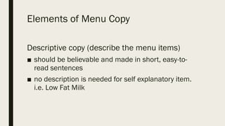 Menu Planning & Menu Engineering PPT.pdf