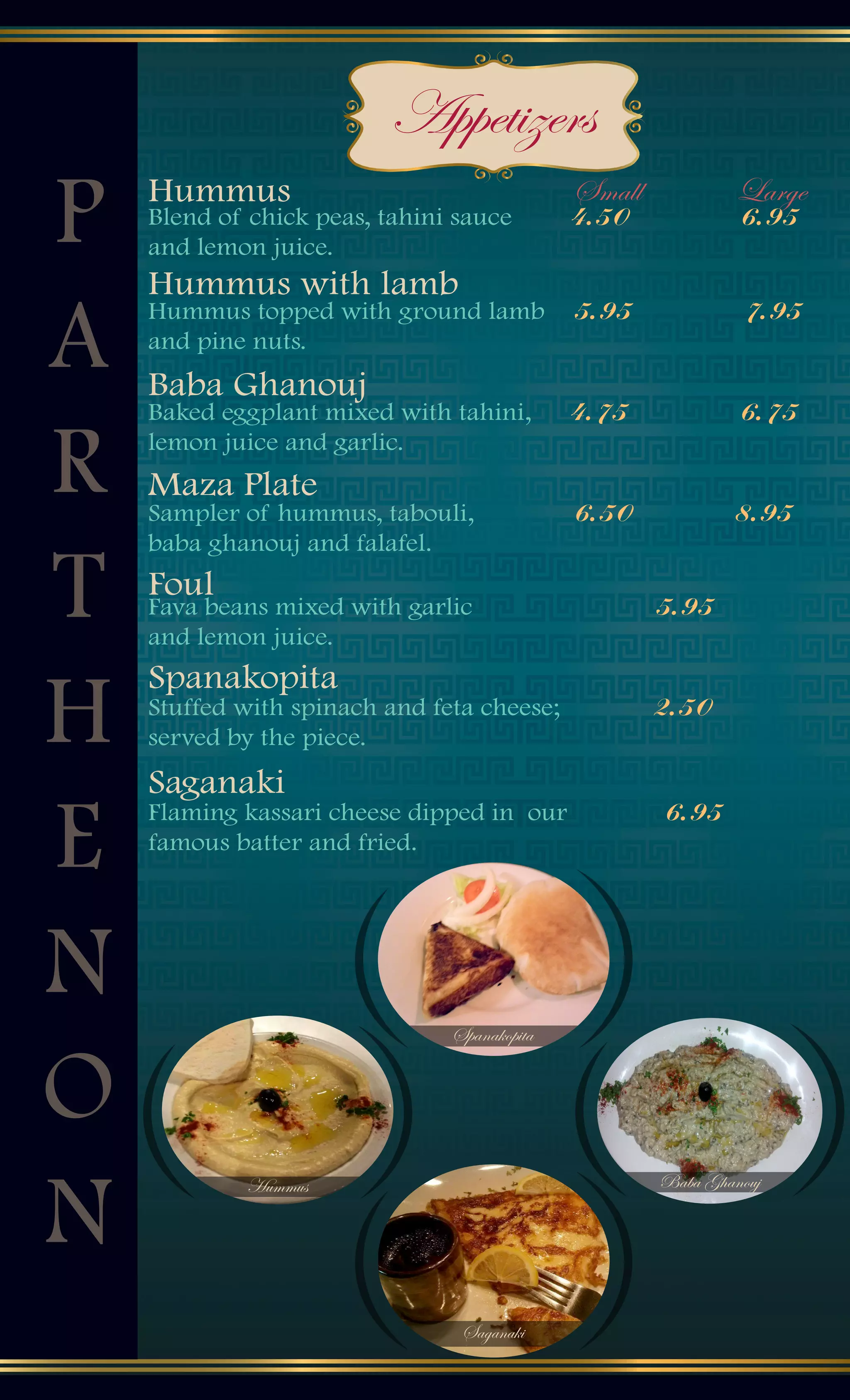 Parthenonindy Restaurant - Menu | PDF | Food & Drink