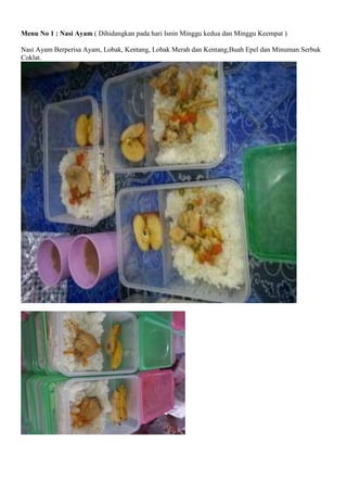 Menu rancangan makanan tambahan | DOC