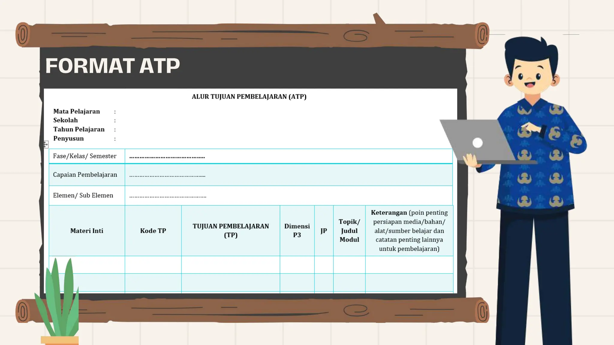 Menurunkan TP dan ATP dari CP untuk Menyusun Modul Ajar.pptx