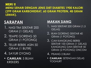 MENU SEHAT BAGI DIABETES ( MATERI EDUKASI 17 juni 2022 ).pptx