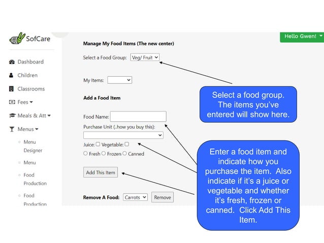 Menus Getting Started.ppt