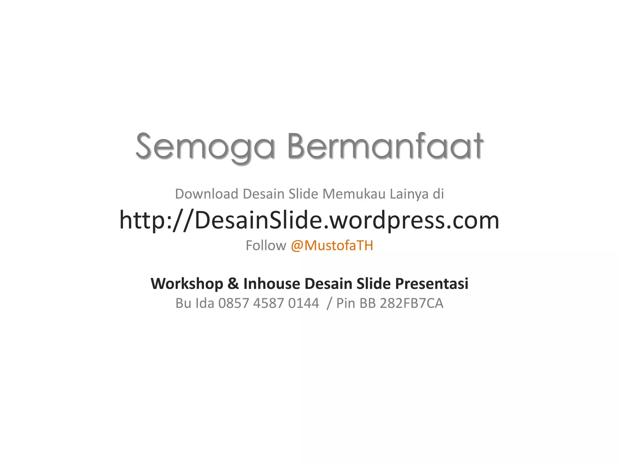 Contoh Kalimat Penutup Presentasi Yang Baik dan Berkesan | PDF