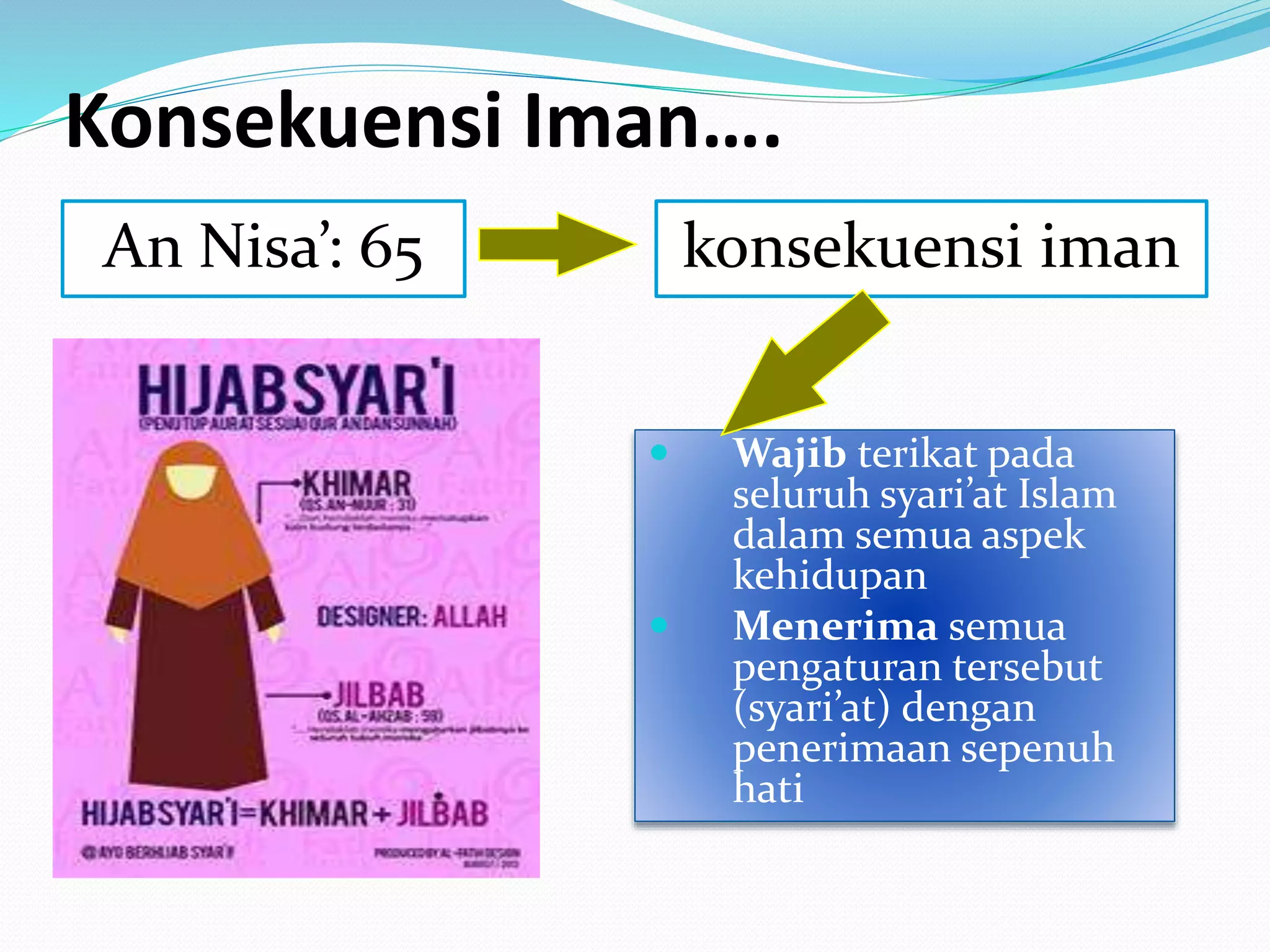 Menutup Aurat yang Benar - Sesuai Syariah .PPT