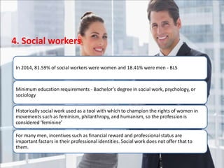 Men vs Women The Difference In Occupational Trends | PPTX