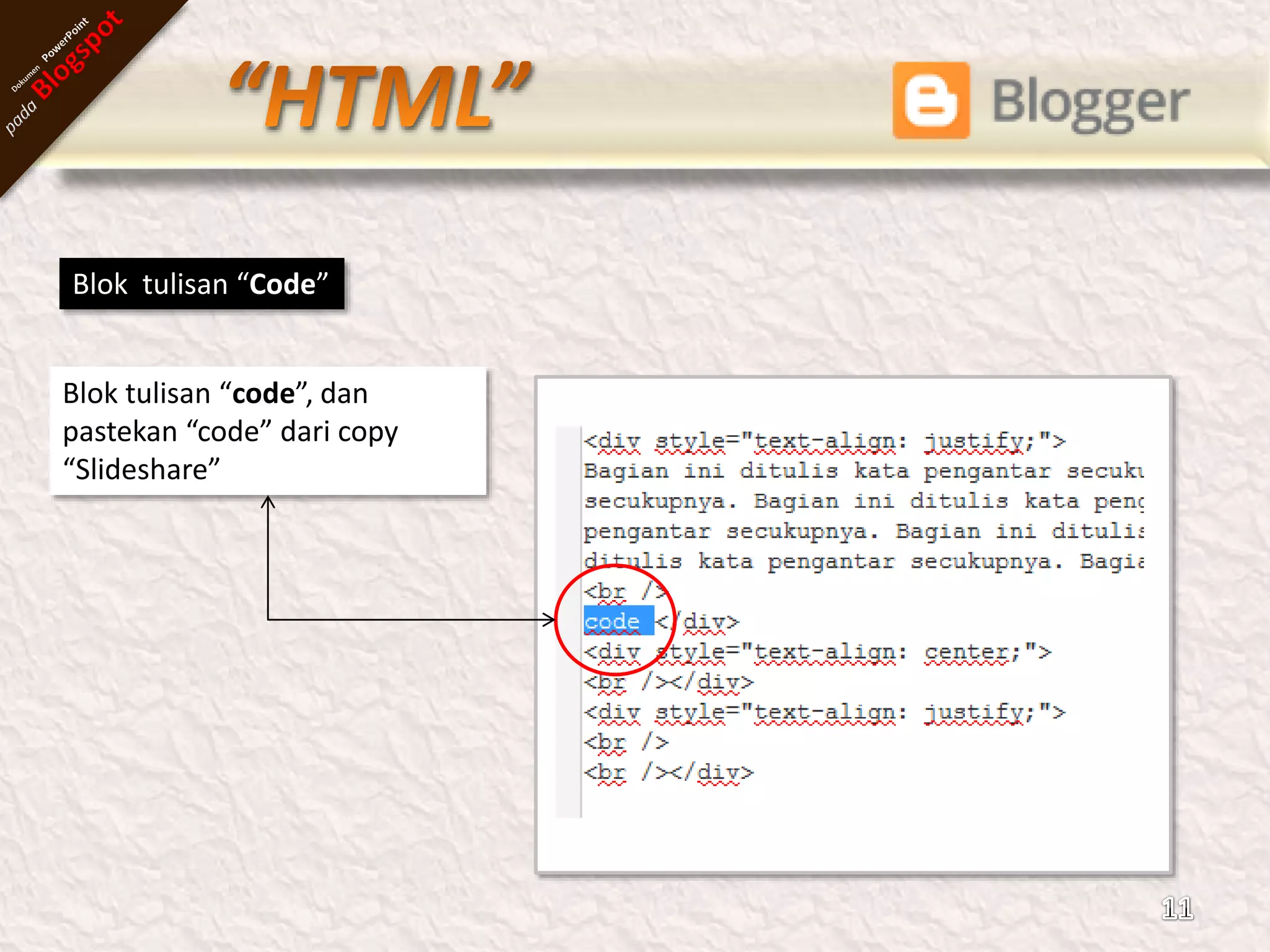 Menyajikan dokumen Ms. PowerPoint pada blog | PPT