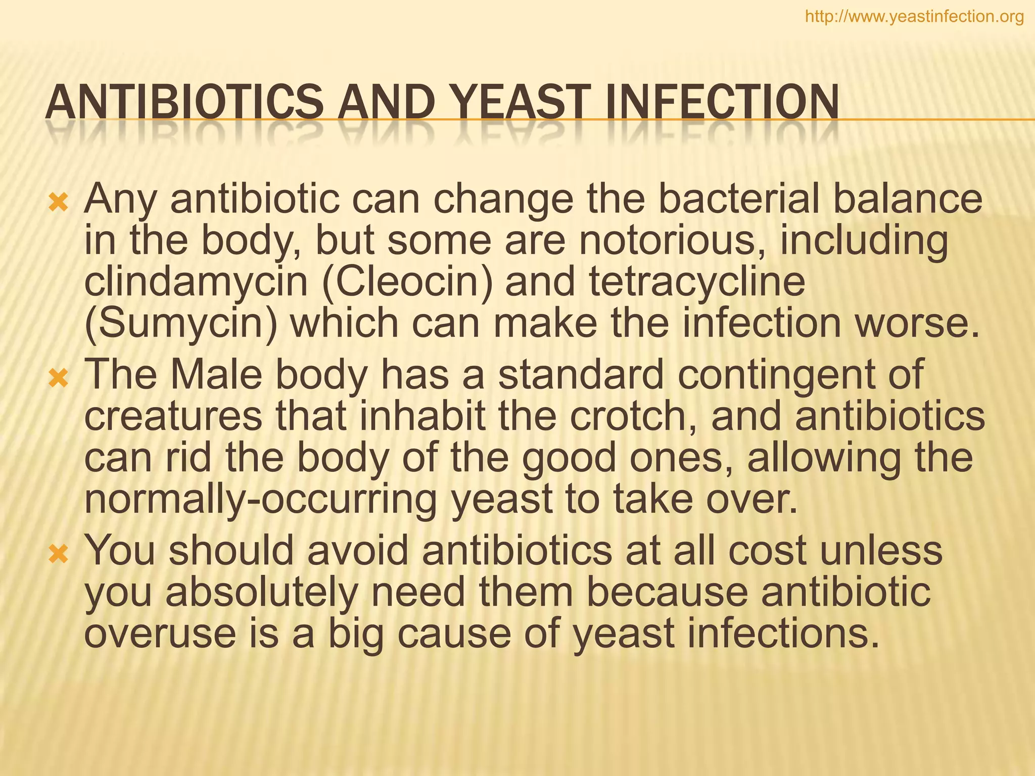 The Truth about Men & Yeast Infection | PPTX