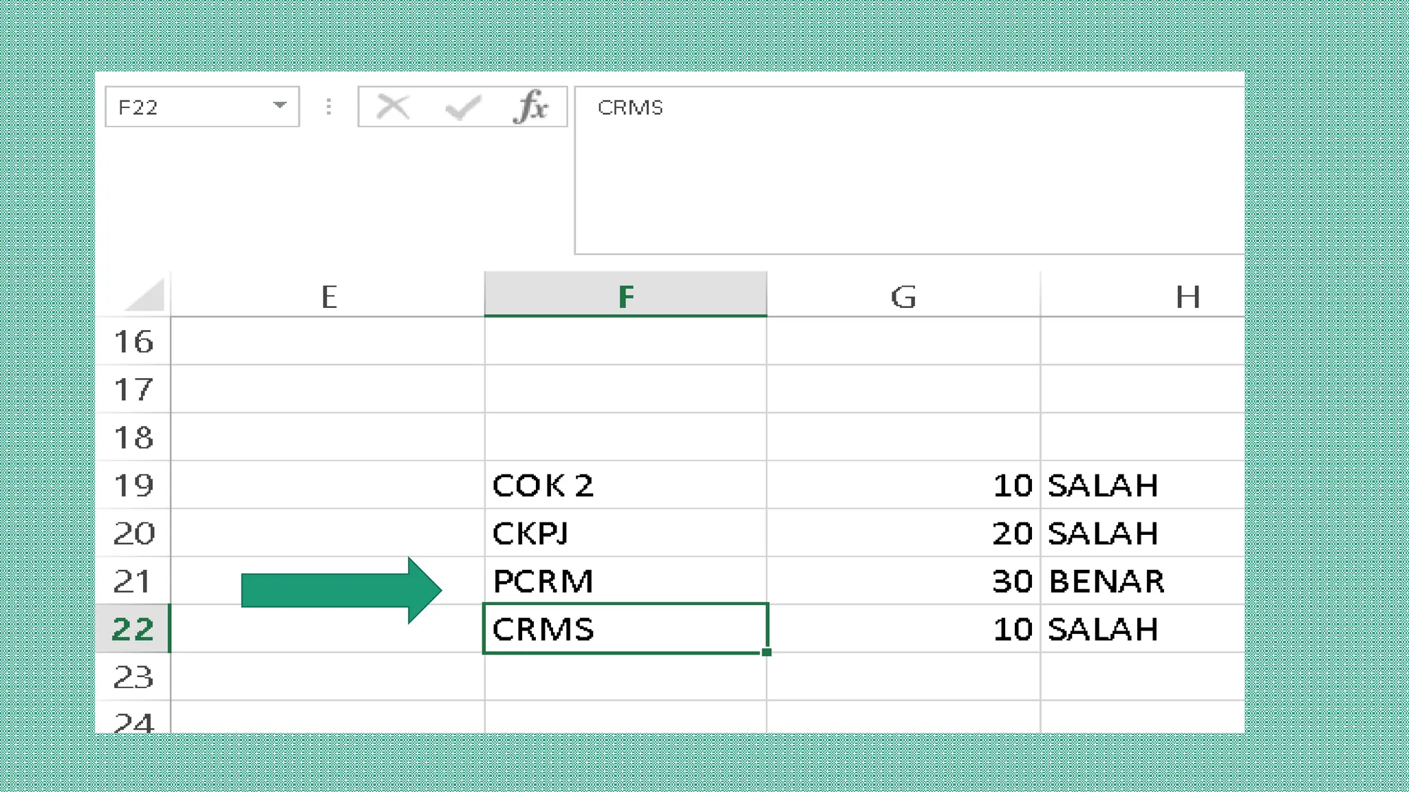 Menyelesaikan masalah rumus pada excel.pptx