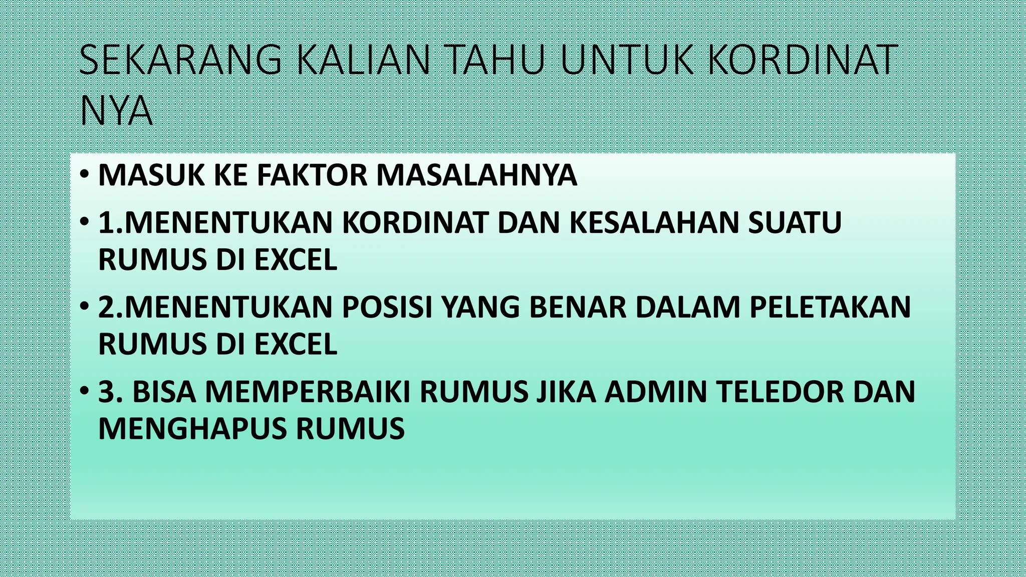 Menyelesaikan masalah rumus pada excel.pptx