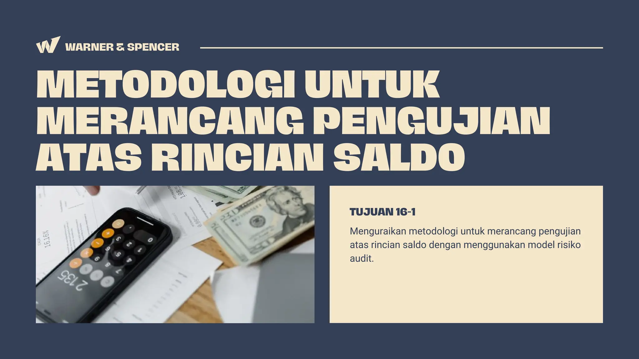MENYELESAIKAN PENGUJIAN DALAM SIKLUS PENJUALAN DAN PENAGIHAN PIUTANG ...
