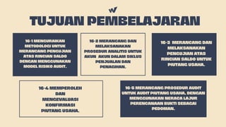 MENYELESAIKAN PENGUJIAN DALAM SIKLUS PENJUALAN DAN PENAGIHAN PIUTANG ...