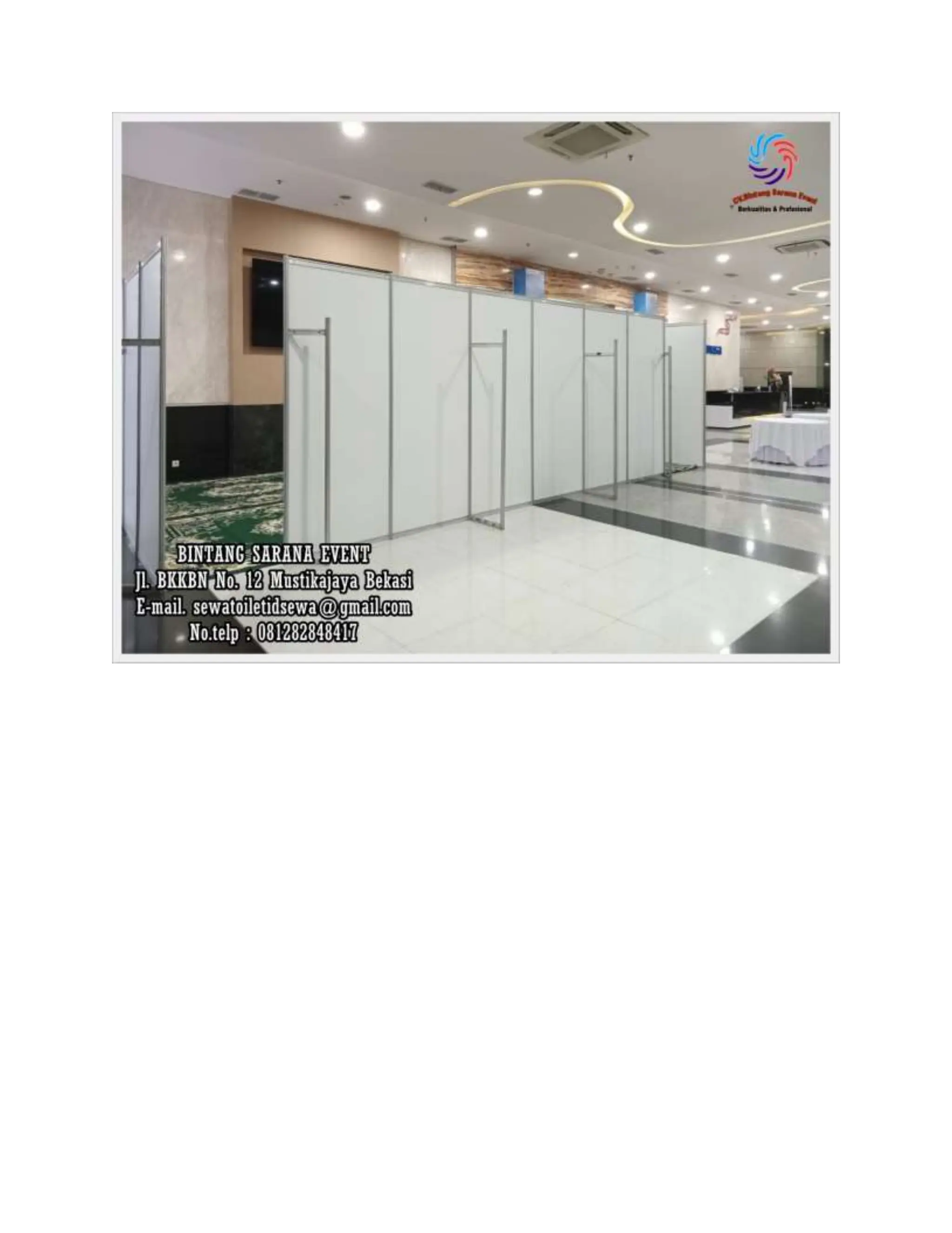 Menyewakan Partisi Ruangan Siap Setting Dan Kirim Area Jakarta.docx