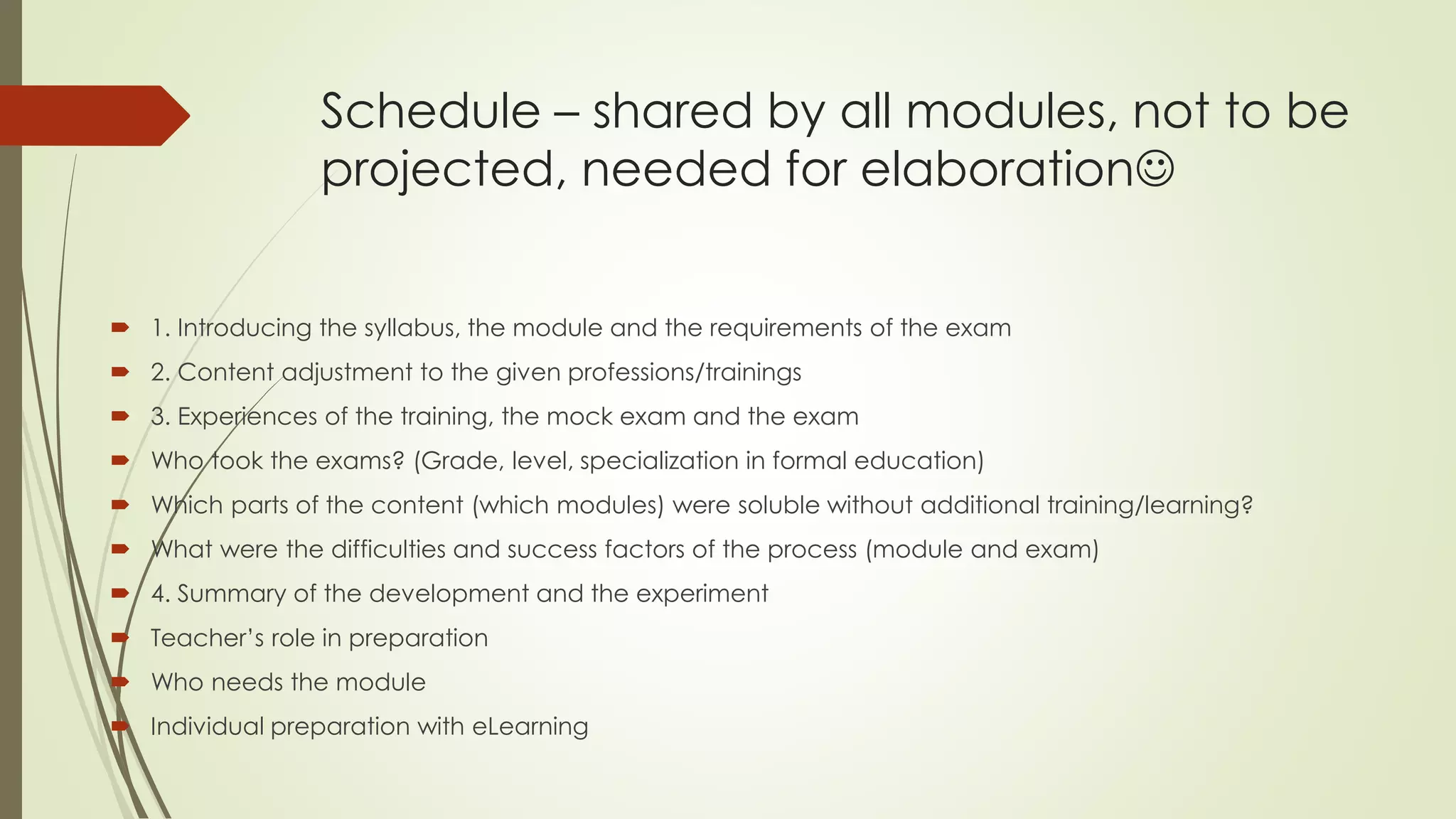 Experiences of EUCIP module exam: Operate | PPTX