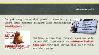 Kebiasaan Menyontek | PPT