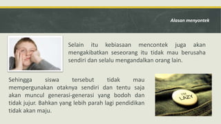 menyontek.ppt