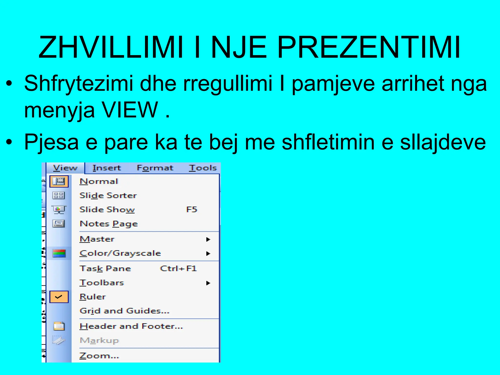 Menyrat e prezantimit ne power point shqip.ppt