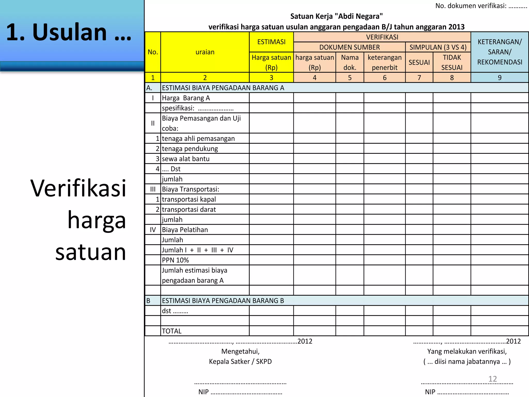 Menyusun Dokumen Rencana Anggaran Biaya (PR 03) | PPTX