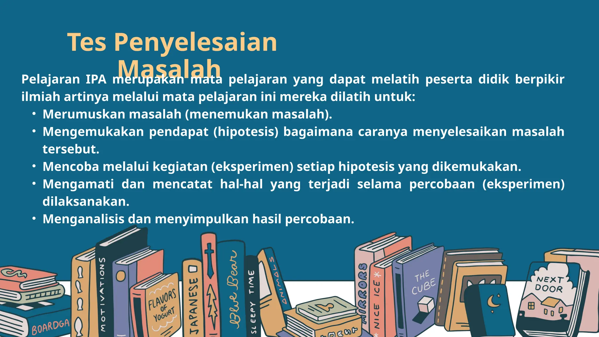 Menyusun alat penilaian hasil belajar (jenis-jenis tes dan validitas ...