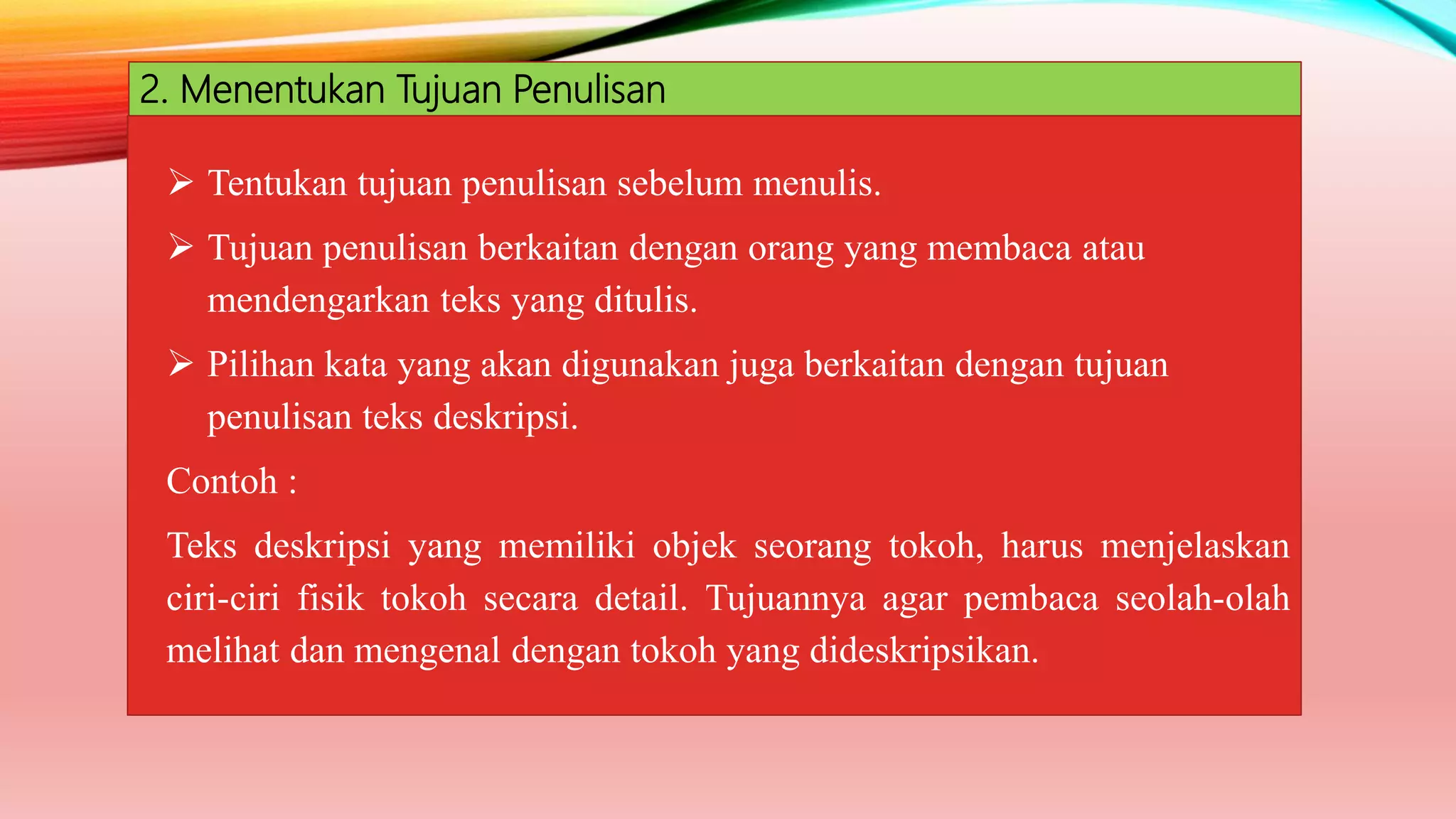 Menyusun dan menyunting teks deskripsi | PPTX
