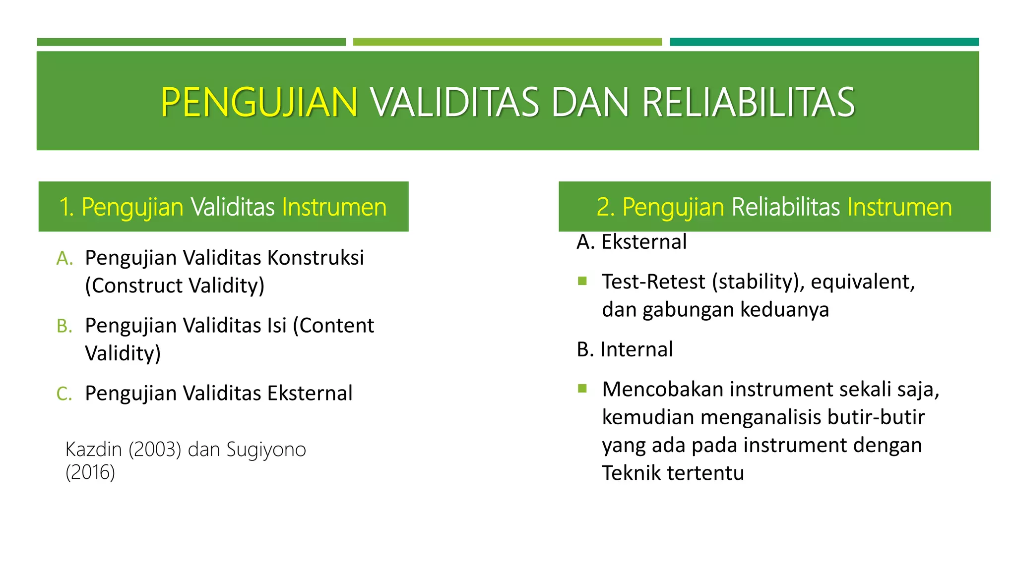 Menyusun Instrumen Penelitian Kuantitatif | PPTX