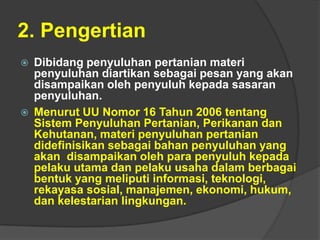 Menyusun materi penyuluhan | PPTX