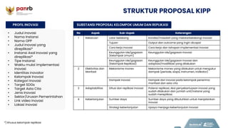 Menyusun Proposal KIPP pada menteri PAN RB | PDF