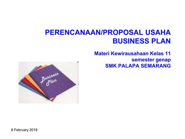 Menyusun proposal usaha kwu | PPTX