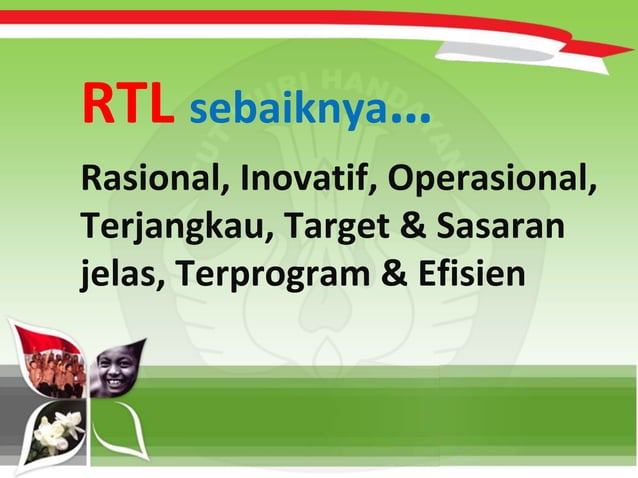MENYUSUN RENCANA TINDAK LANJUT (RTL) PENDAMPINGAN KURIKULUM 2013 | PPTX