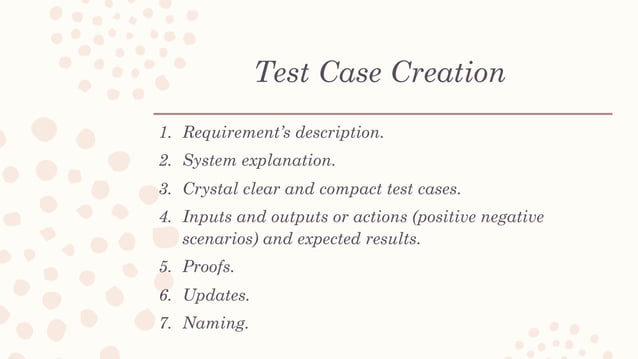 Meetup #2 Create a good test case | PPT